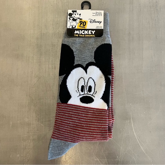 Disney | Accessories | Disney Mickey Mouse Crew Socks X2 Pairs | Poshmark